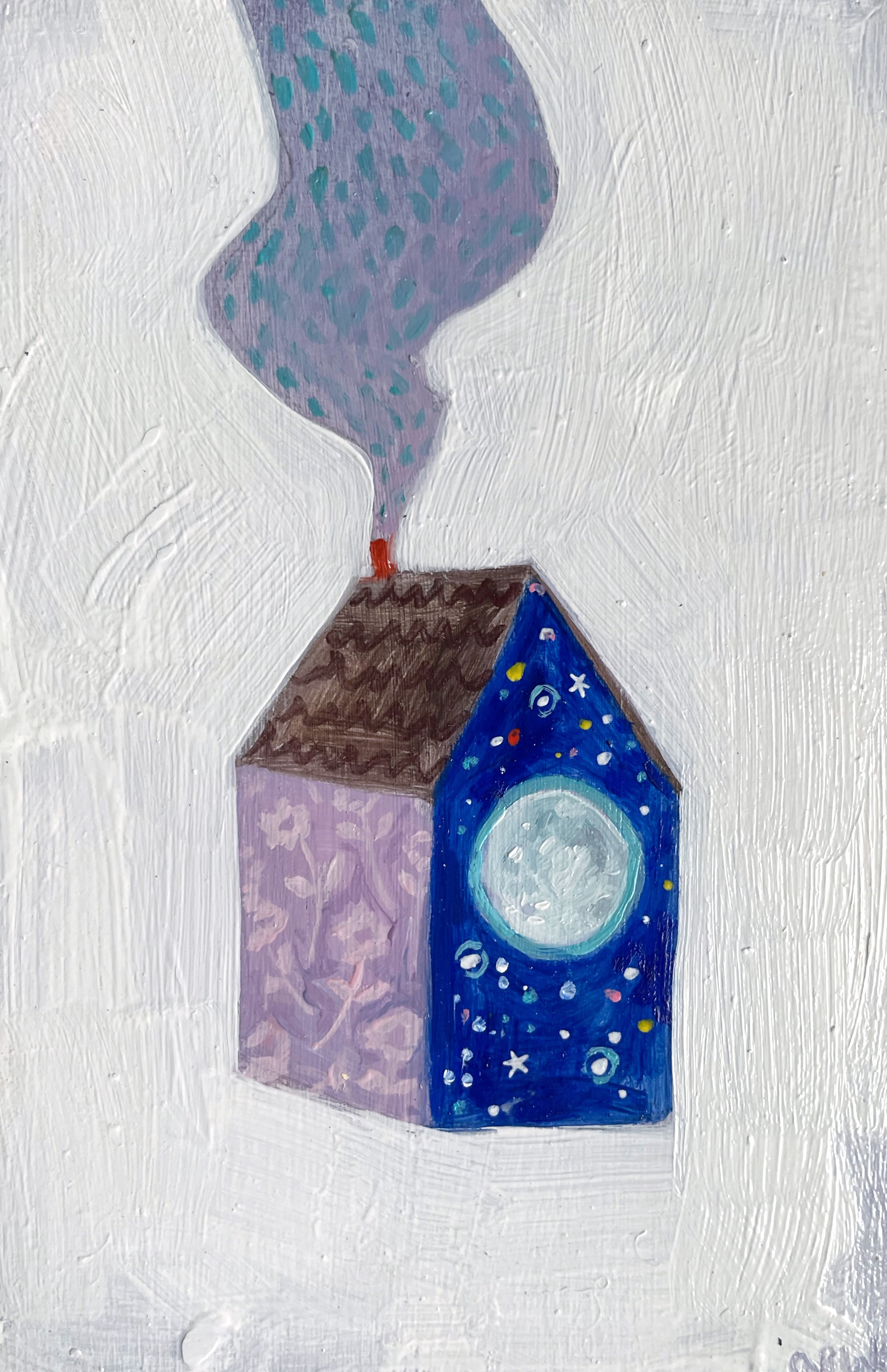 A home made of moonlight and peace – this is all I know