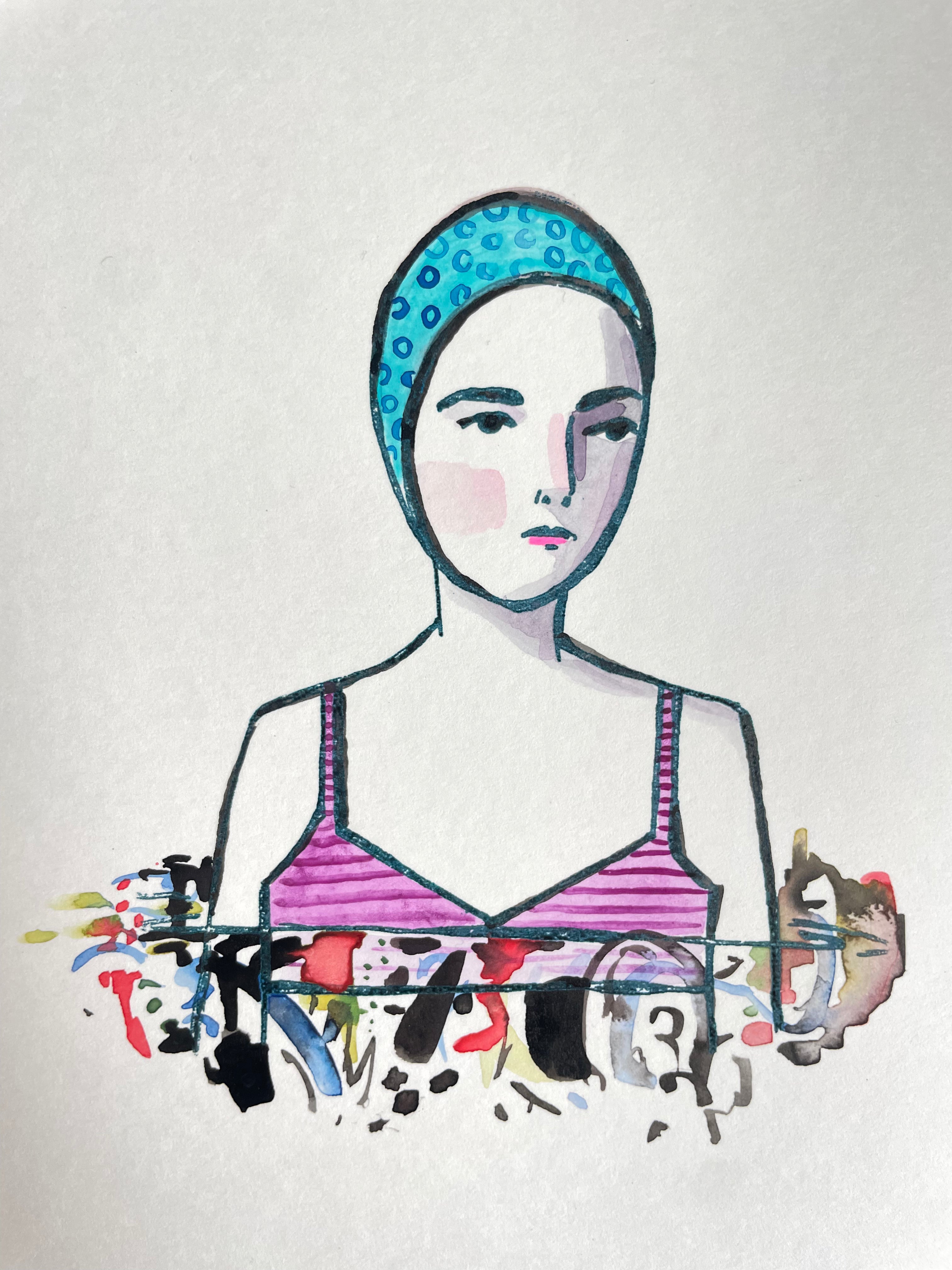 She swam in an ocean of mystery – this is all I know