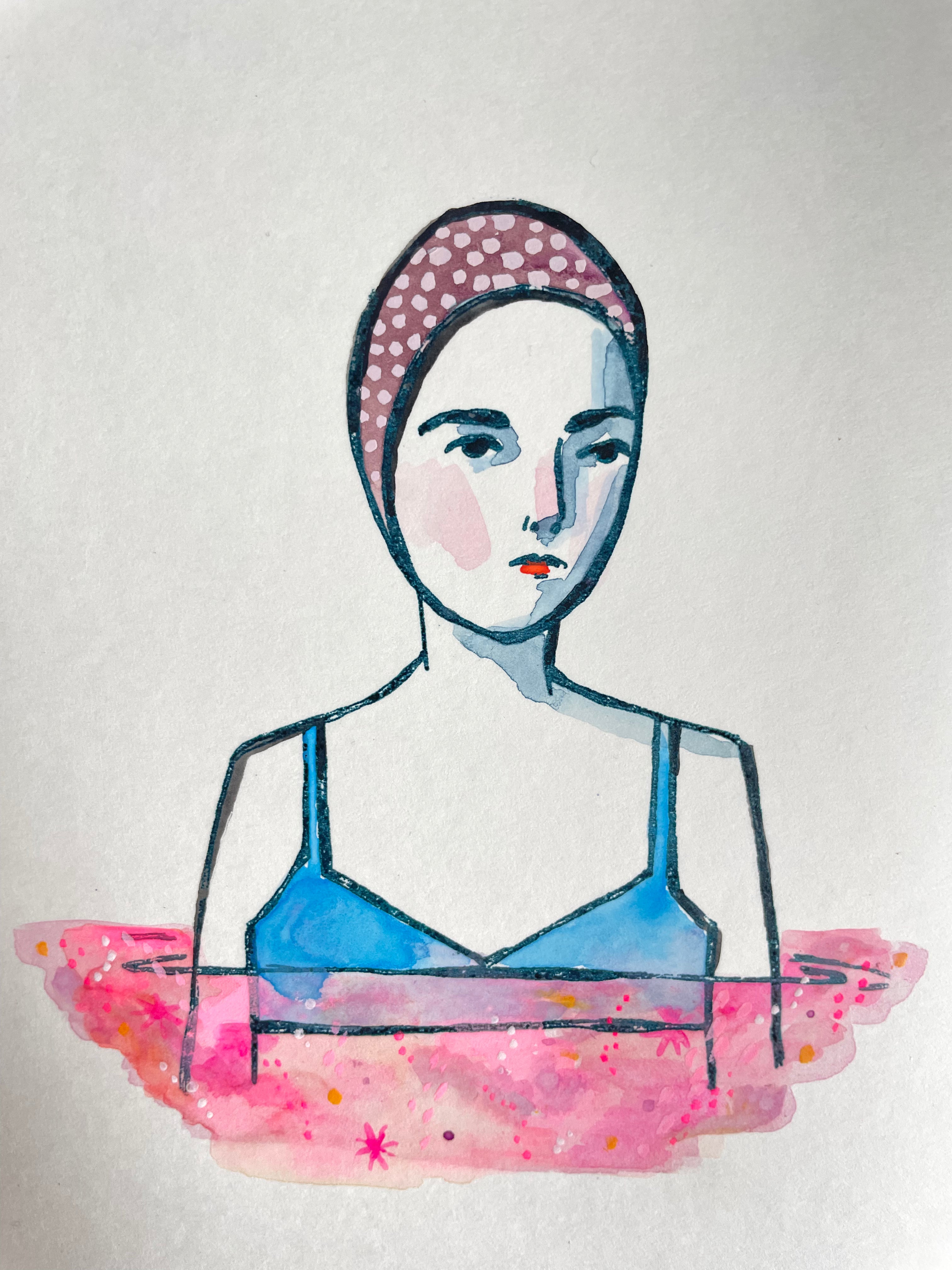 She swam in a ocean of daydreams – this is all I know