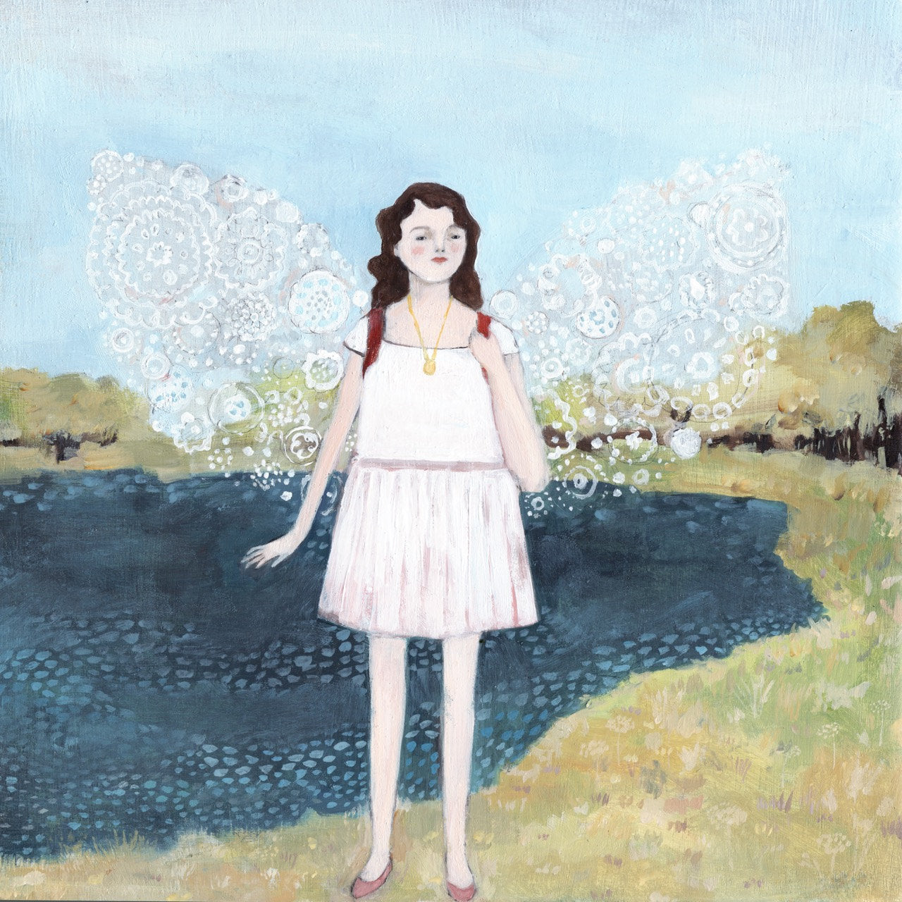 anya wore wings made of winter - limited edition print – this is all I know