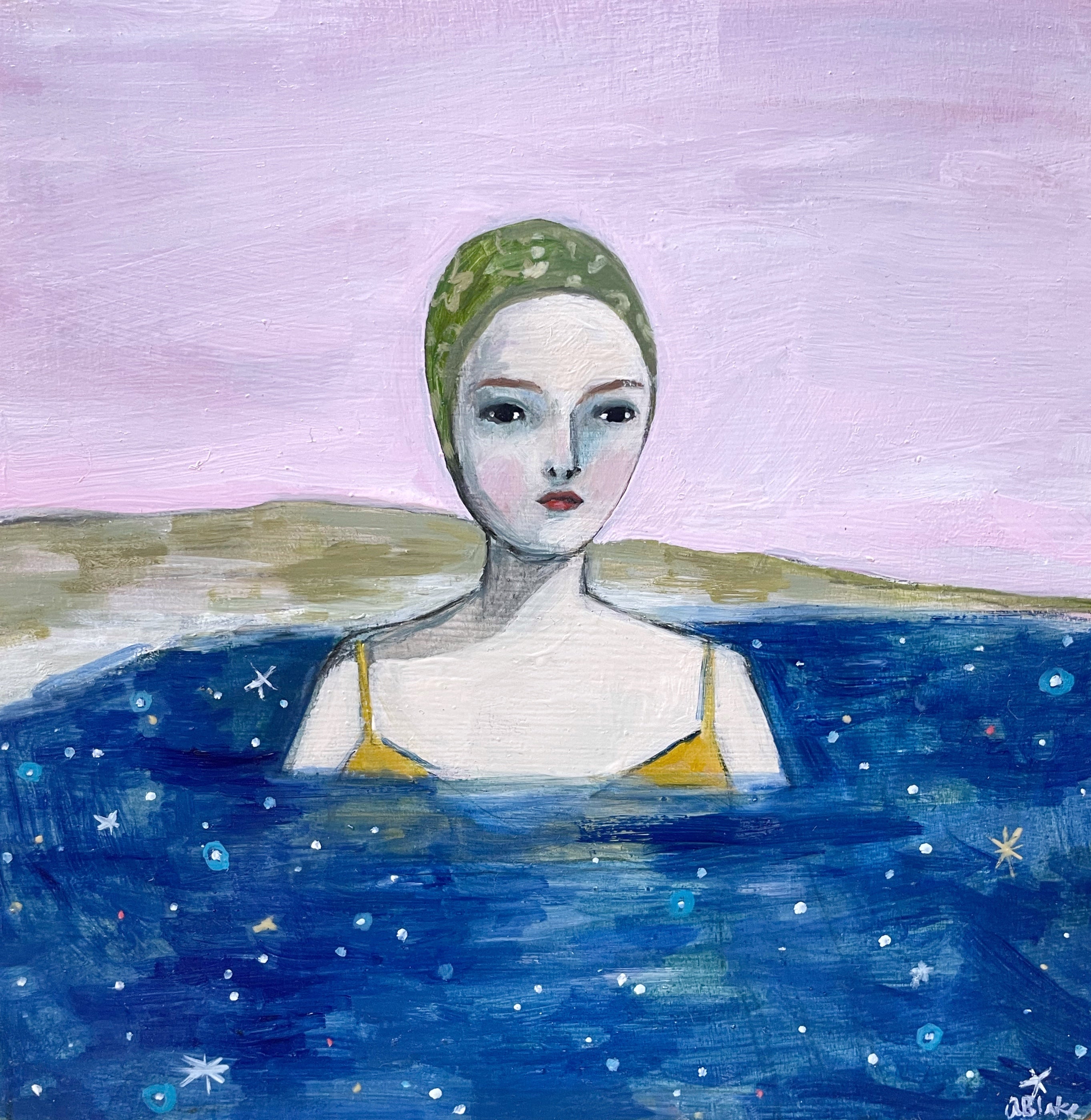 She swam in a sea of stars – this is all I know